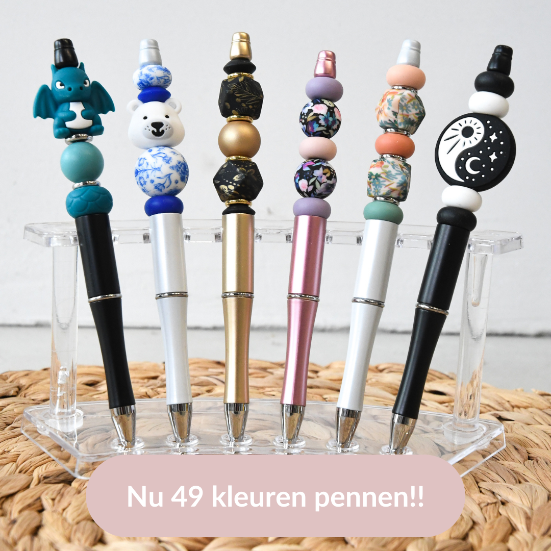 Hugs & Things - Siliconen kralen - Pennen en Potloden