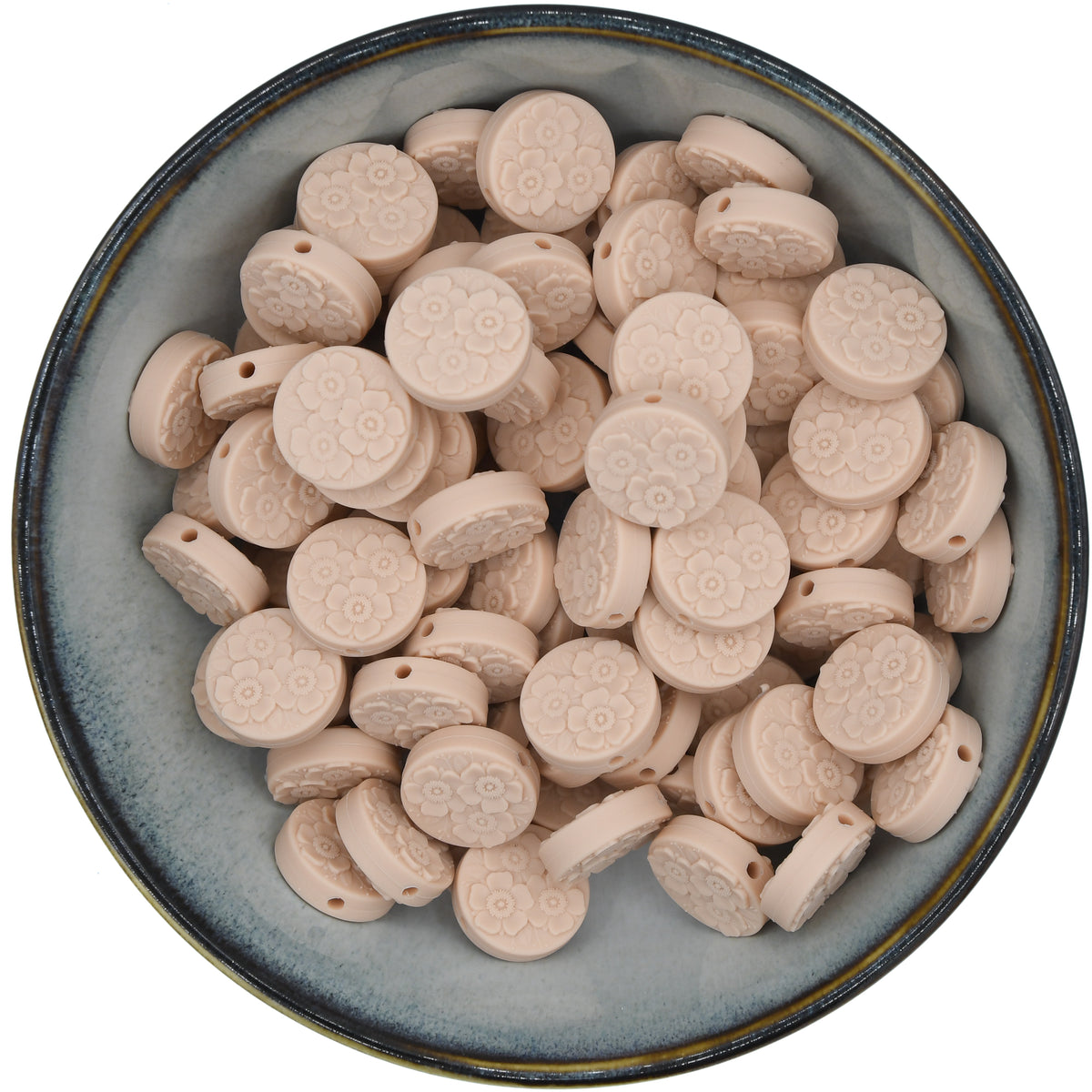 Floral Disc - Nude – Hugs & Things